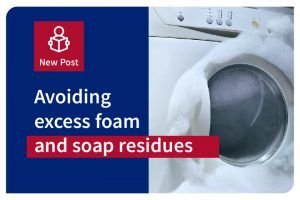 WASHING MACHINE: Avoiding excess foam and soap residues - Appliance Repair